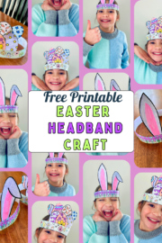 Free Printable Easter Headband Craft - Crafty Bash!